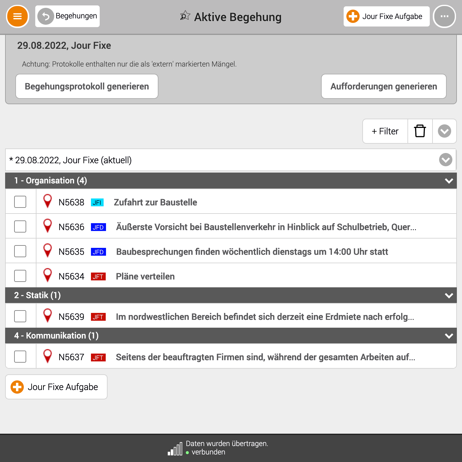 Der Service Bau-Mängel von Open Experience GmbH!